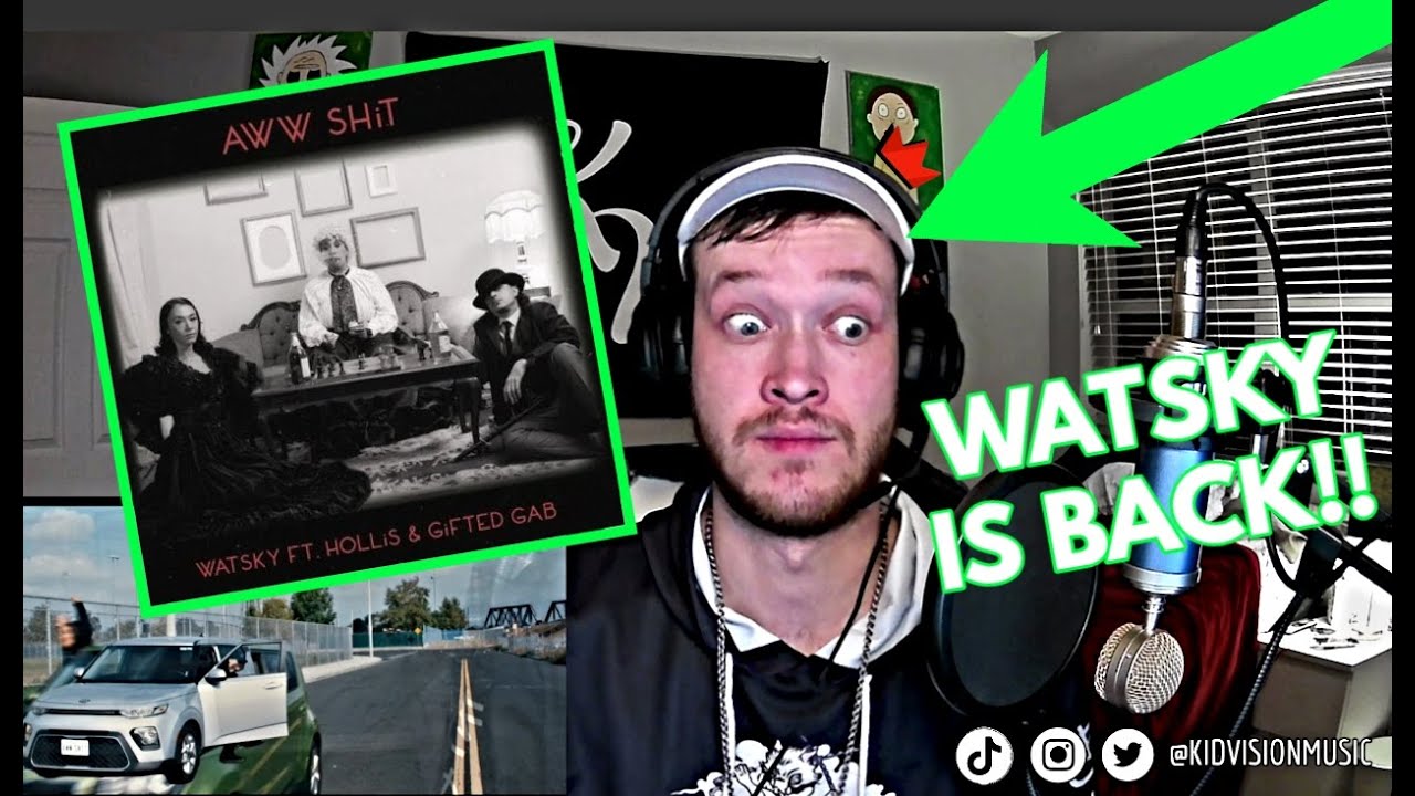 WATSKY - AWWW SHIT [MUSIC VIDEO REACTION] - YouTube