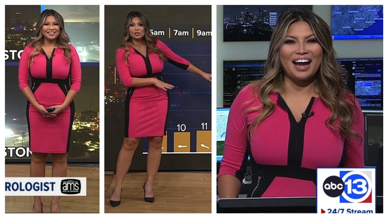 Beautiful weather girl Elita Loresca 10/25/2023 - YouTube