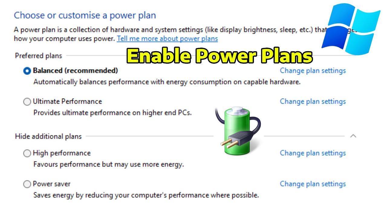 How To Enable Missing Power Saver Plan in Windows 11 (Restore Power ...