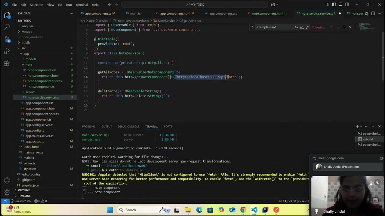 Todo app project FrontEnd-Angular, Backend-java SpringBoot part-6 || Learn java fullstack - YouTube