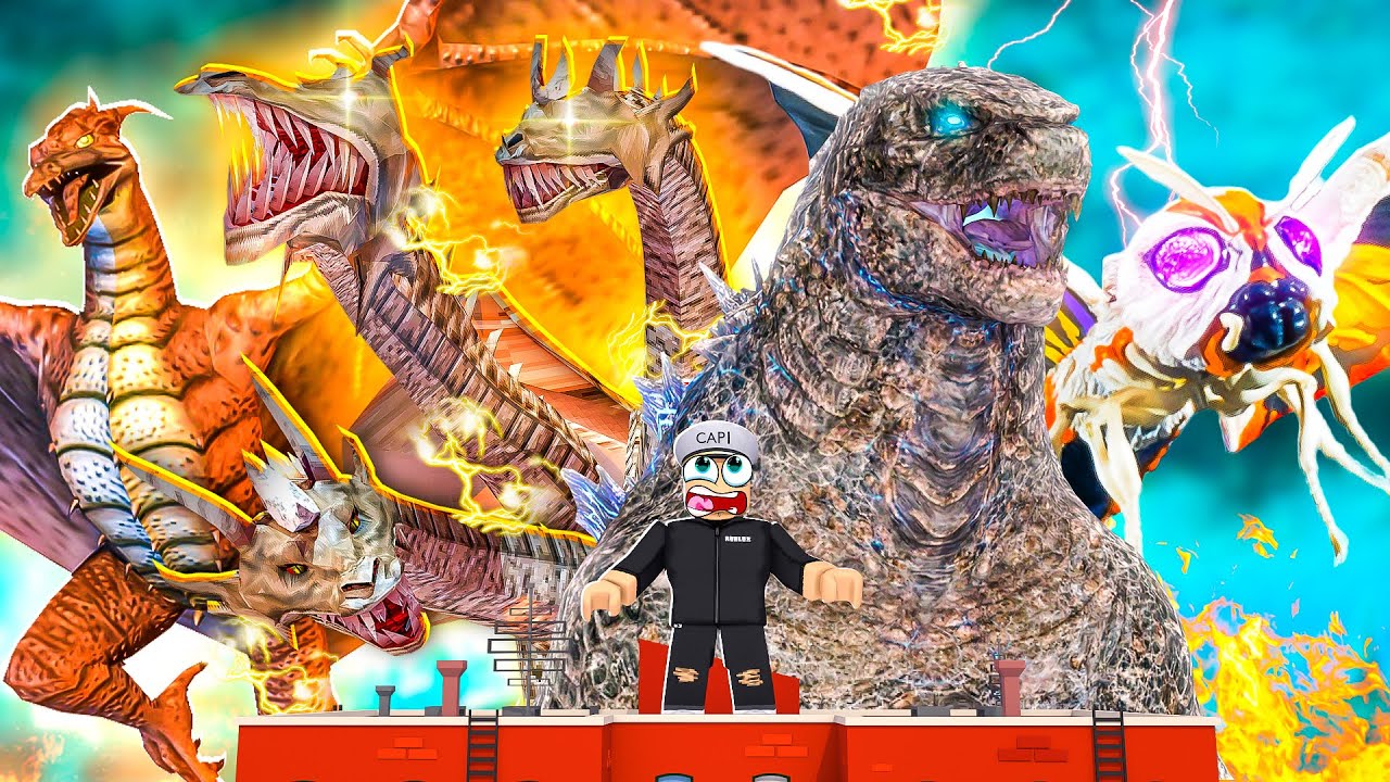 GODZILLA KING OF THE MONSTERS IN ROBLOX - YouTube