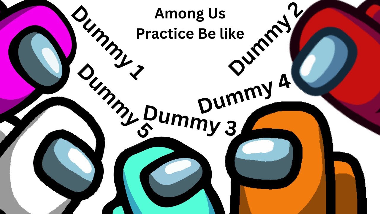 Among Us Practice Be Like - YouTube