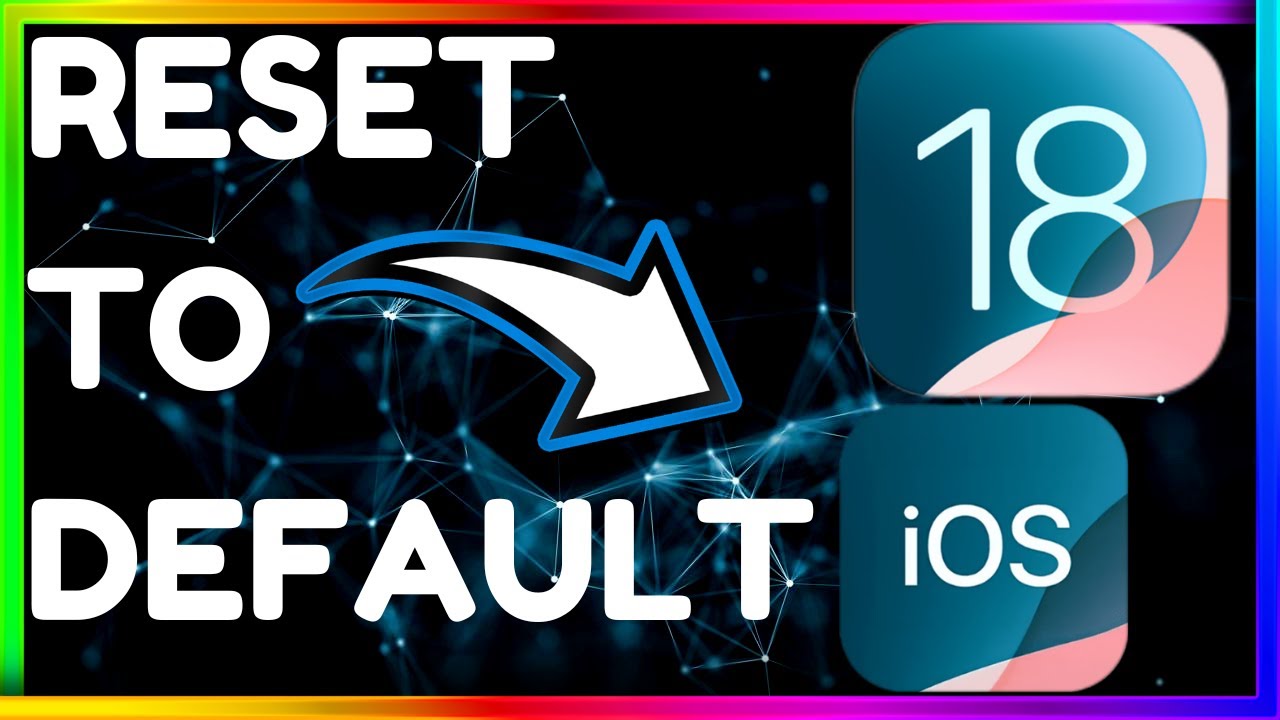 How to RESET Control Center Back to Default on iphone iOS 18 - YouTube
