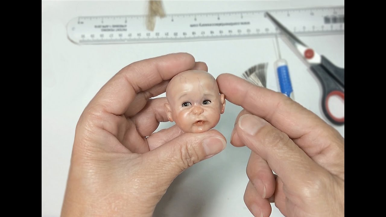 Head armature (Part1/4) - Mini Baby Fully pose-able action (V23) - YouTube