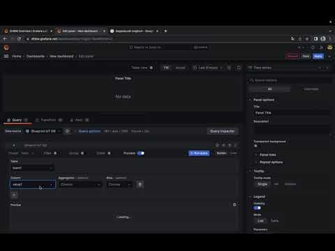 How to connect Grafana with a SQL (Postgres) database? - YouTube