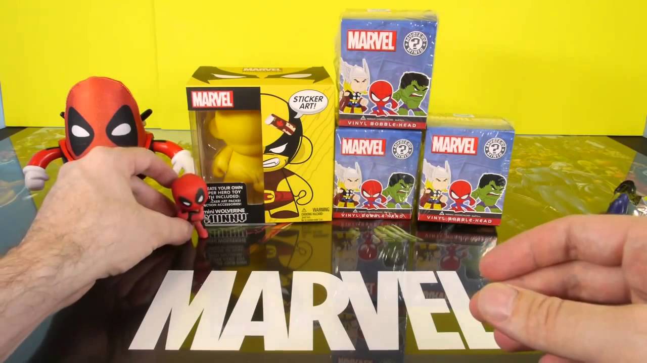 NEW Deadpool Mr Potato Head Toy Marvel Wolverine Kidrobot Munnyworld ...