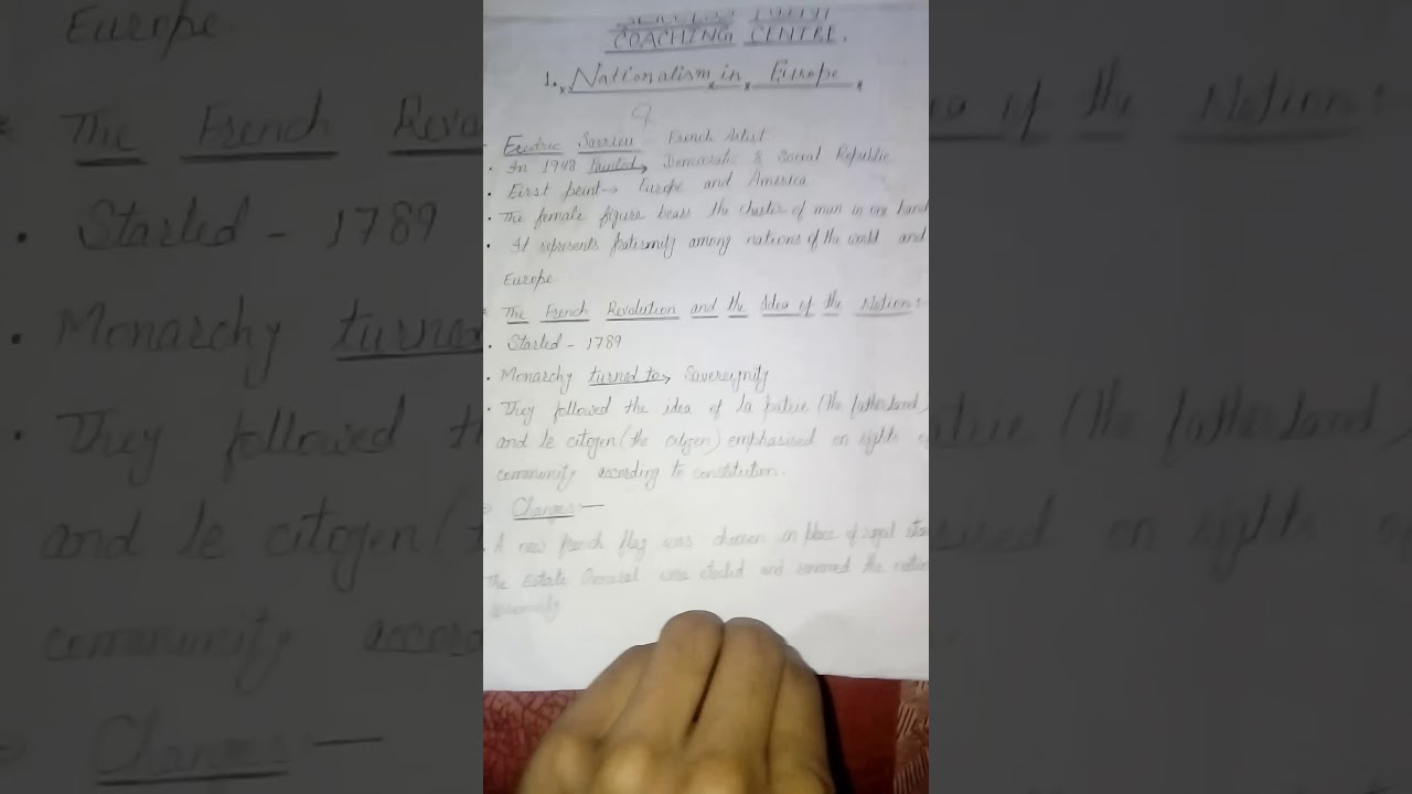 Notes Of Ch 1 History Class 10 YouTube notes-of-ch-1-history-class-10-youtube