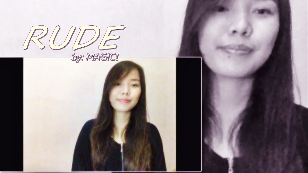 Rude - Magic! COVER (Female Version) - YouTube