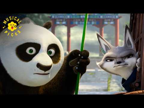 Po Battles Zhen | Kung Fu Panda 4