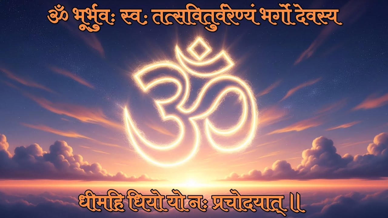 ॐ Gayatri Mantra | Powerful Mantra for Concentration, Focus & Peace ...