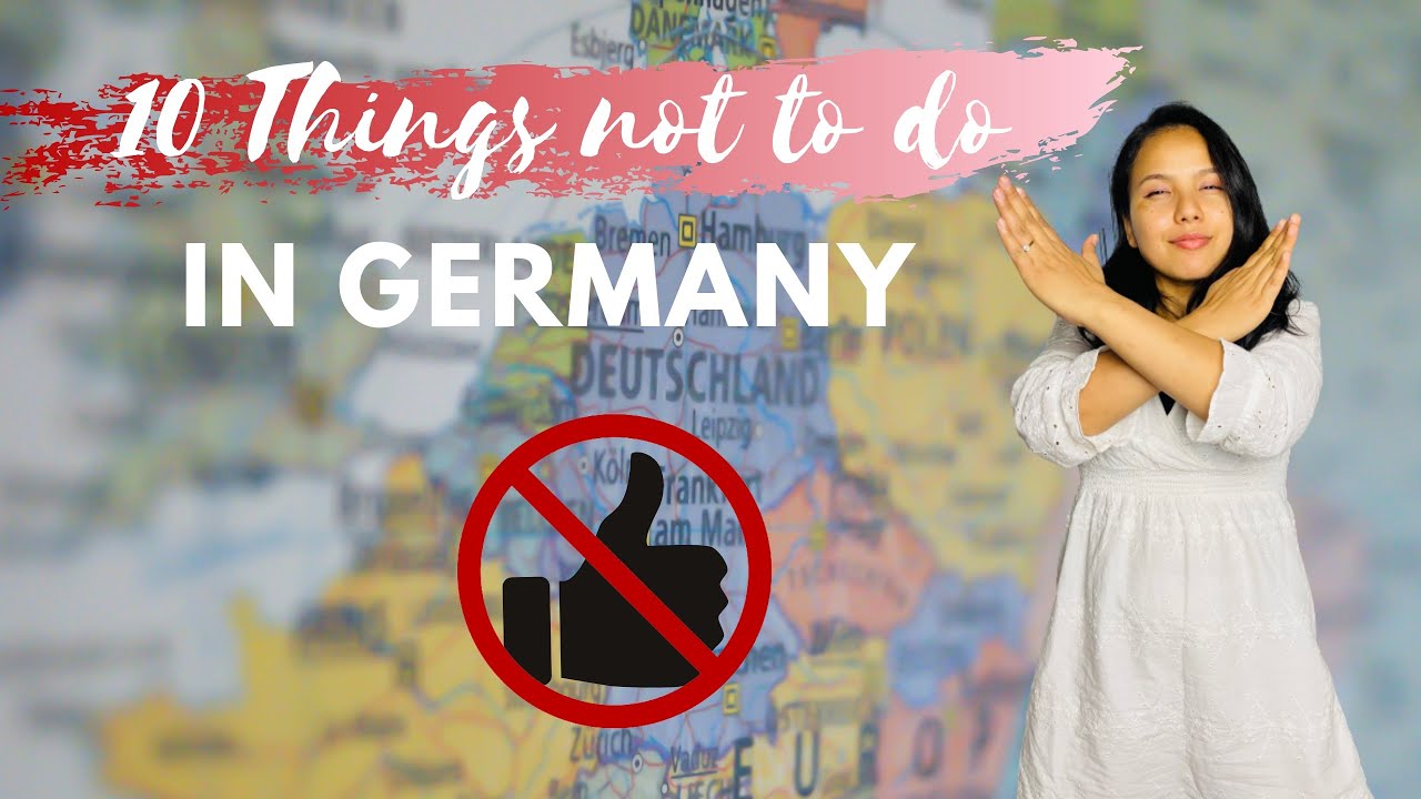 10 things not to do in Germany 🇩🇪/English Subtitles - YouTube