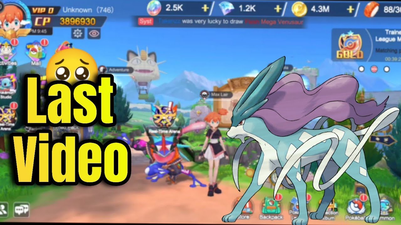 Last Video 🥺 | By By Pokemon Verse | Monster Master Saga - YouTube