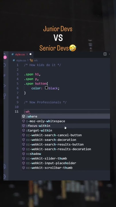 Junior Developer vs Senior Developer | Frontend Development - YouTube