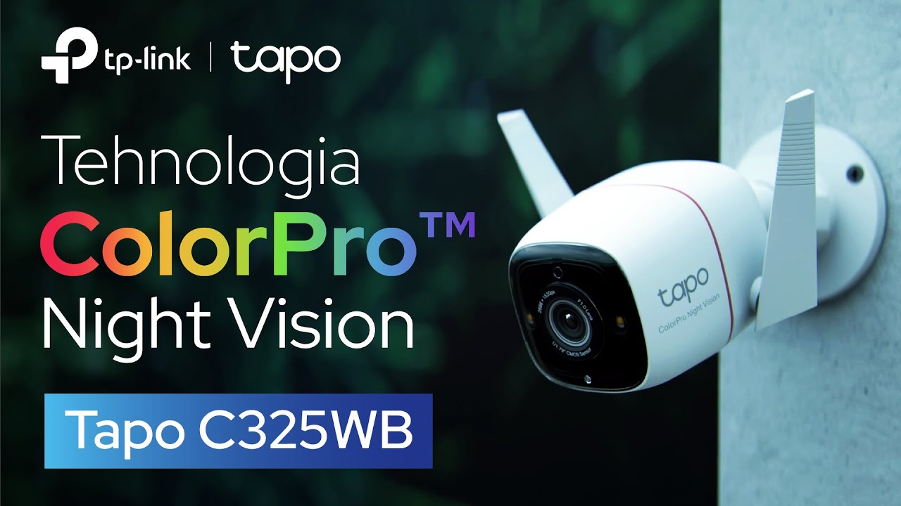 Tehnologia ColorPro™ Night Vision | Tapo C325WB - YouTube