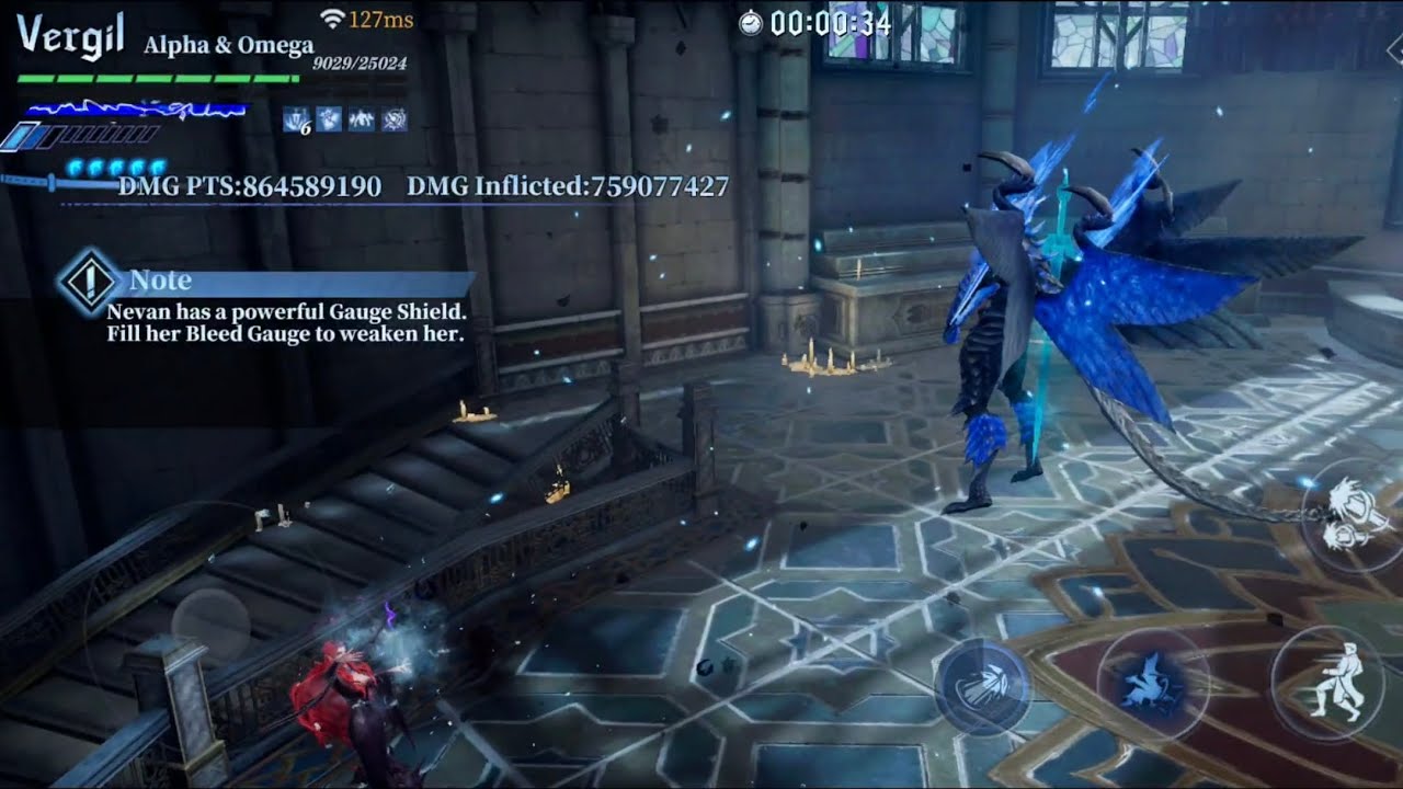 Alpha & Omega Vergil Ice Lineup Clears Nevan in HAH-S Boss Hunt - YouTube