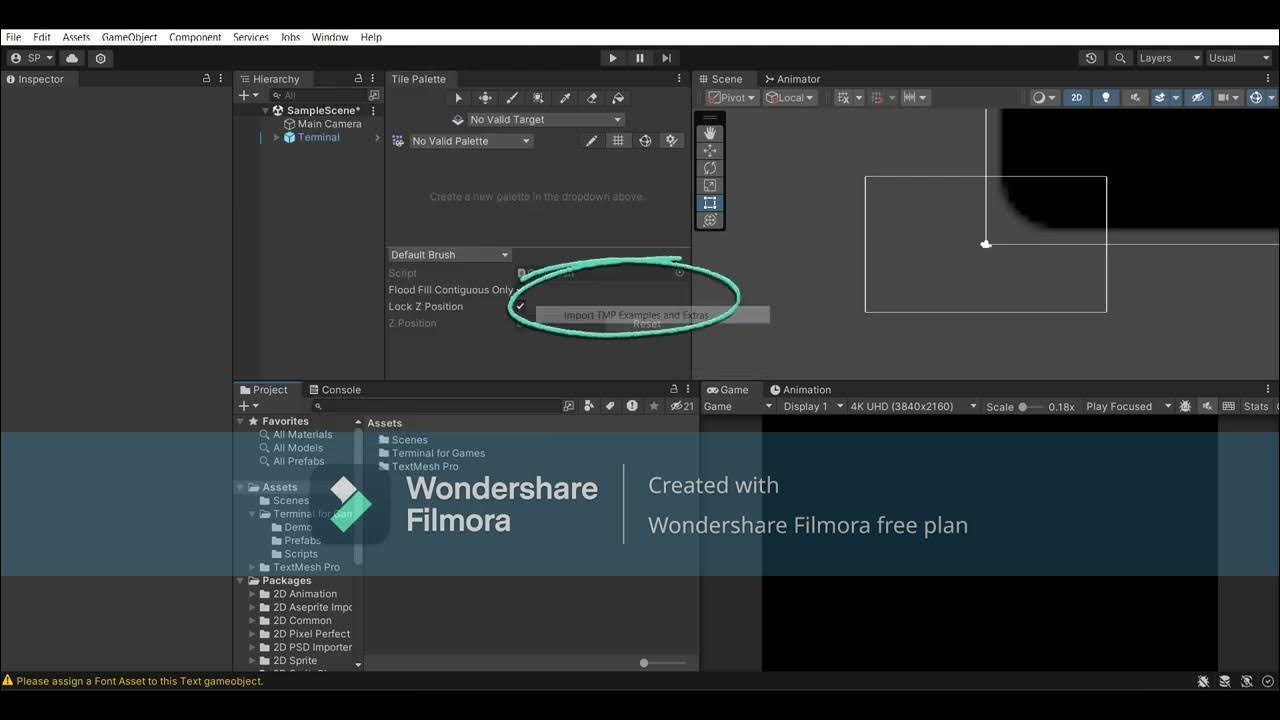 Installation guide for the Unity Package TextMeshPro - YouTube