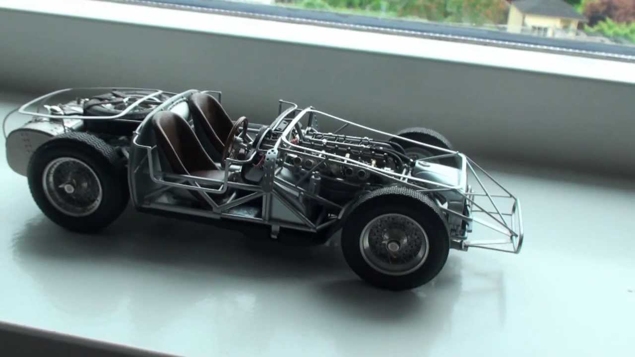 1956 CMC Maserati 300S Rolling Chassis M-109 1/18 - YouTube