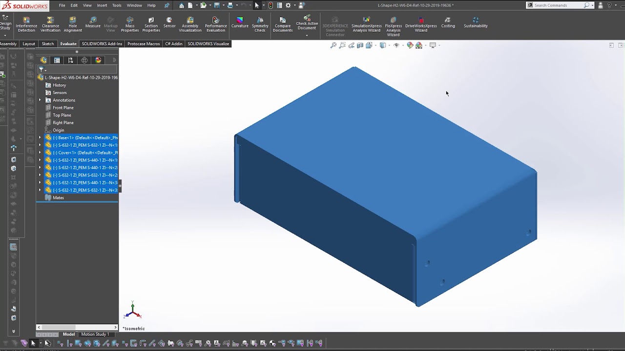 Protocase Template Generator - How to Import a STEP Template into CAD ...