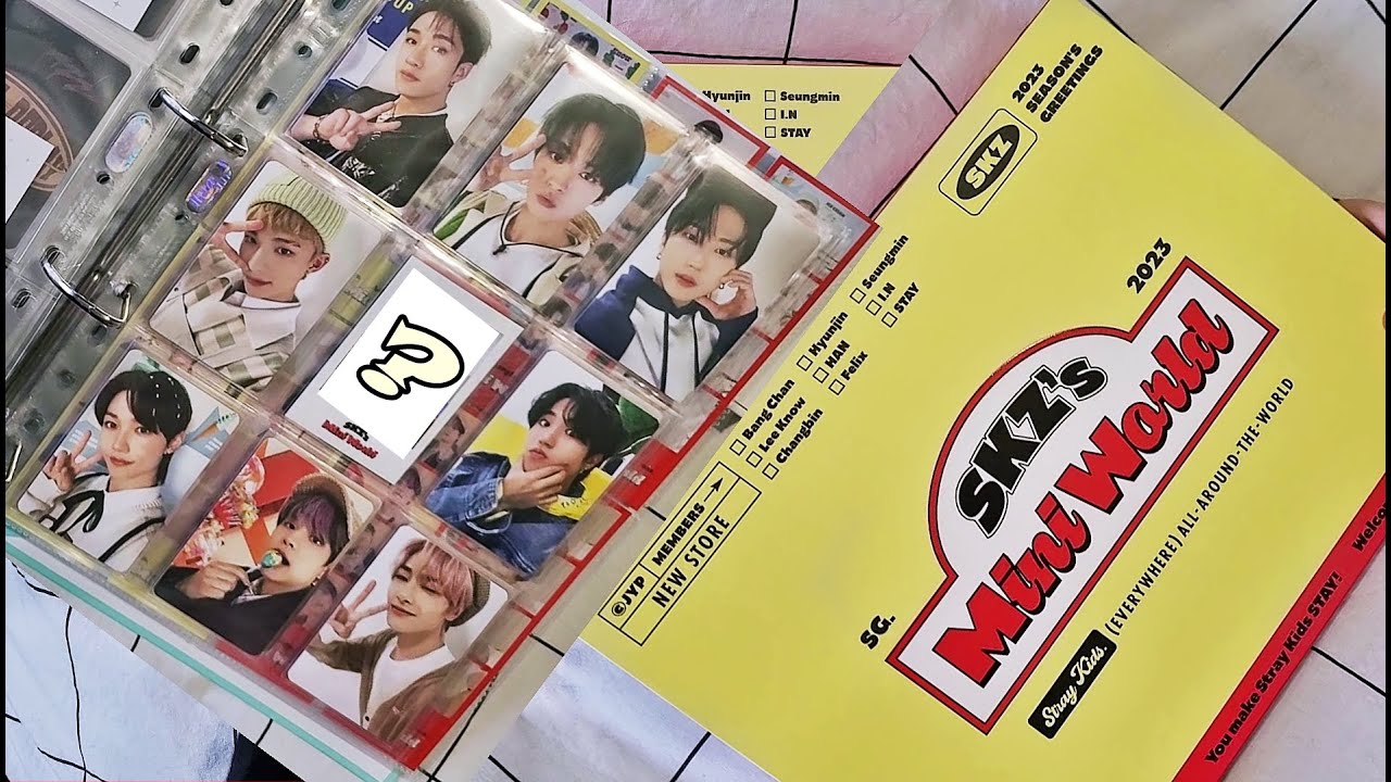 Unboxing Stray Kids 2023 Season's Greeting - SKZ Mini World ♡ - YouTube