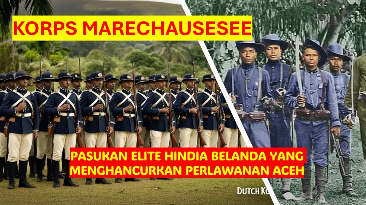 KORPS MARSOSE PASUKAN ELITE BELANDA YANG MENGHANCURKAN ACEH - YouTube