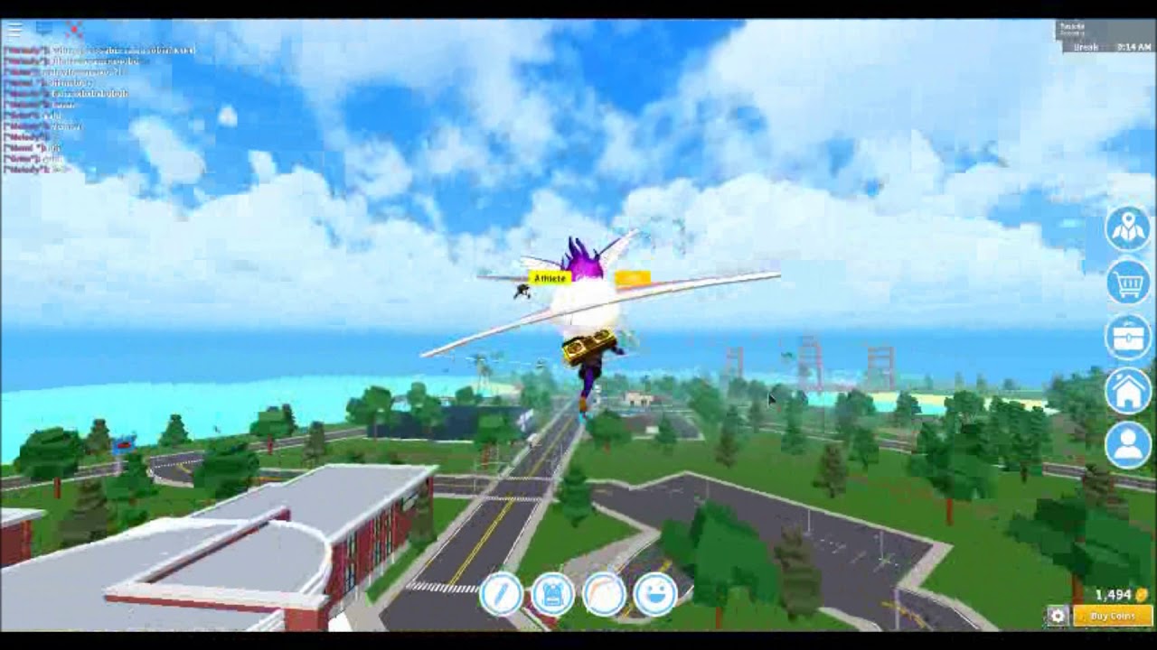 chasing a child in robloxian highschool - YouTube