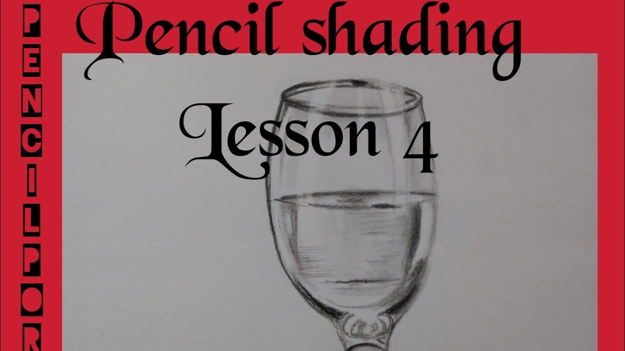 Pencil shading lesson 4 - YouTube