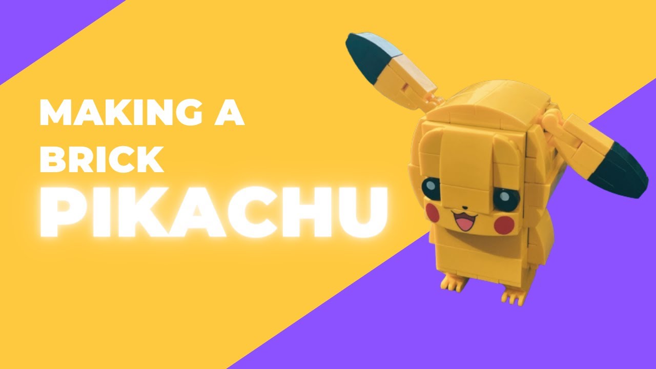 Making Of Brick Pikachu Beraikwal Youtube