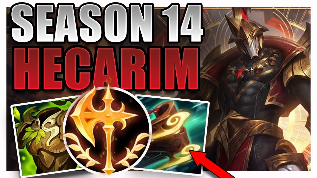 SEASON 14 HECARIM SUPPORT GAMEPLAY GUIDE - YouTube