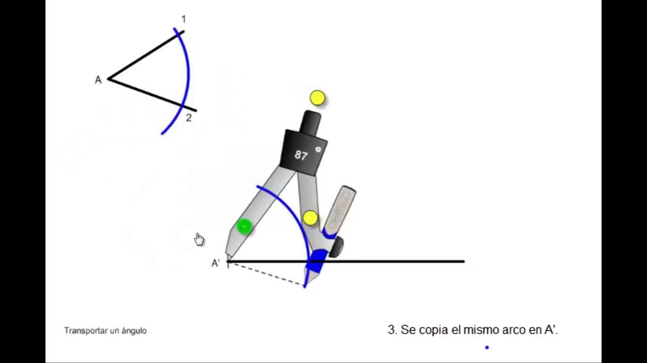 Transportar un ángulo - YouTube