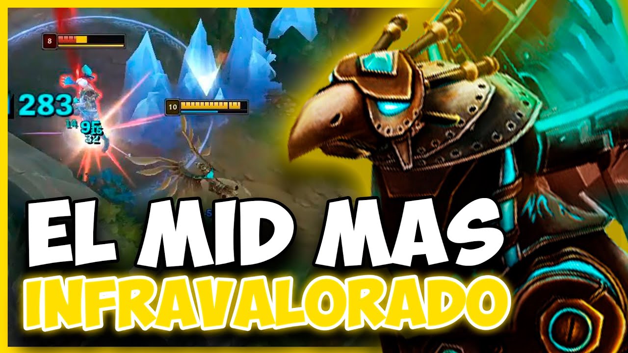 🐓 CÓMO JUGAR ANIVIA MID S12 en ESPAÑOL | RUNAS, OBJETOS, HABILIDADES ...