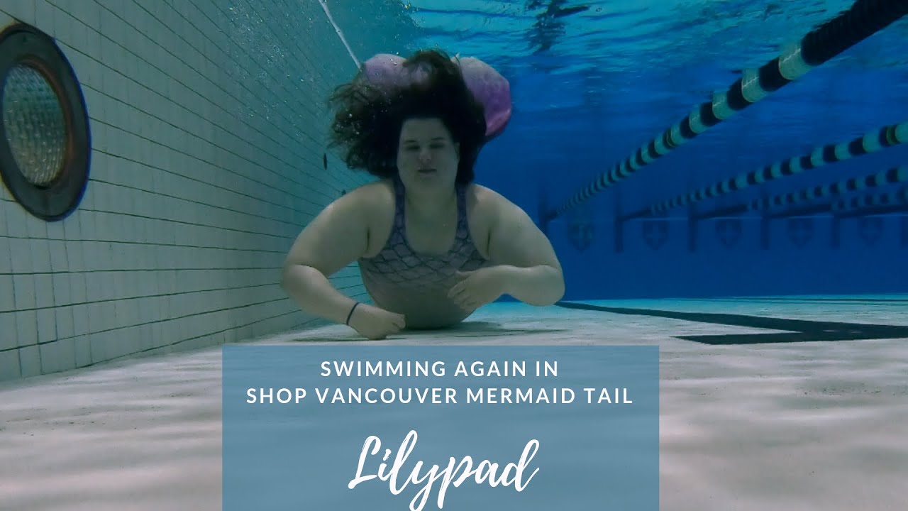 Mermaid Swimming in her Shop Vancouver Mermaid Costom Tail - YouTube