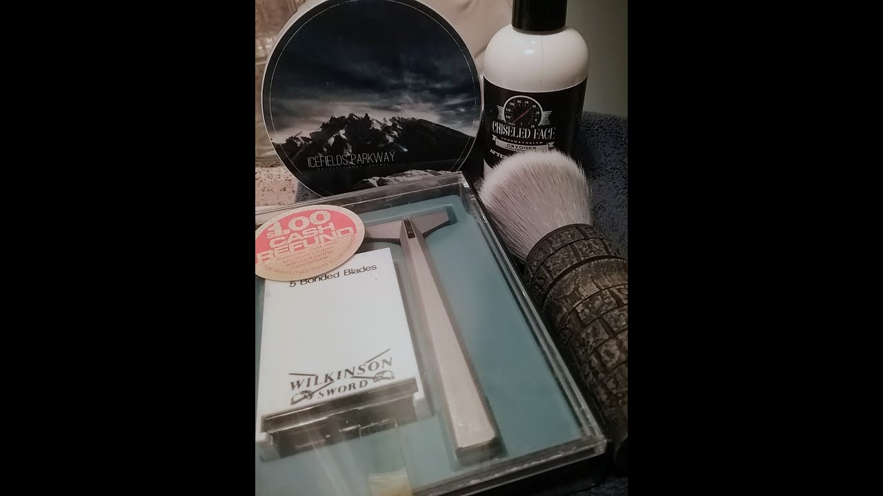 Shave Video # 396 Wilkinson Sword Bonded Razor Face & Back of Neck ...
