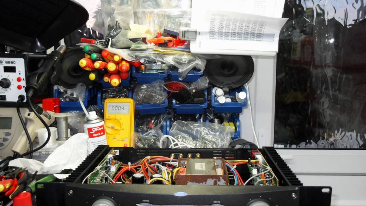 Alesis RA150 Amplifier Repair - YouTube