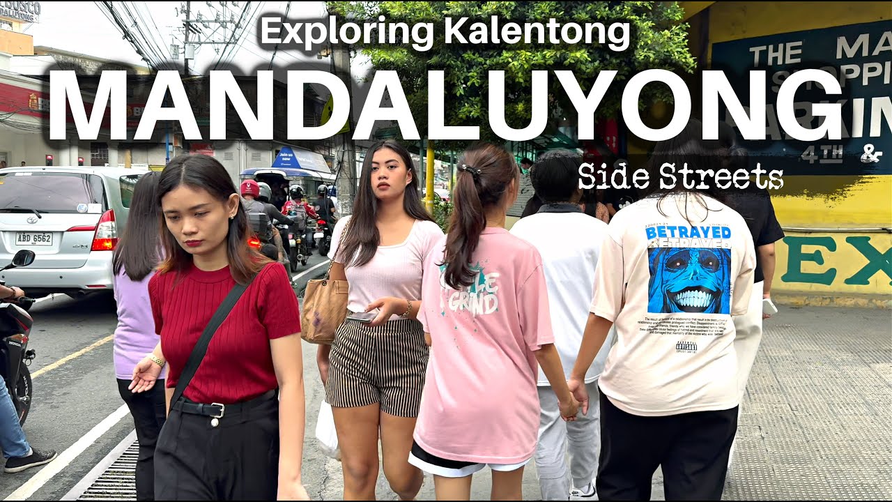 Wandering Around Mandaluyong City Metro Manila Philippines [4K HDR ...