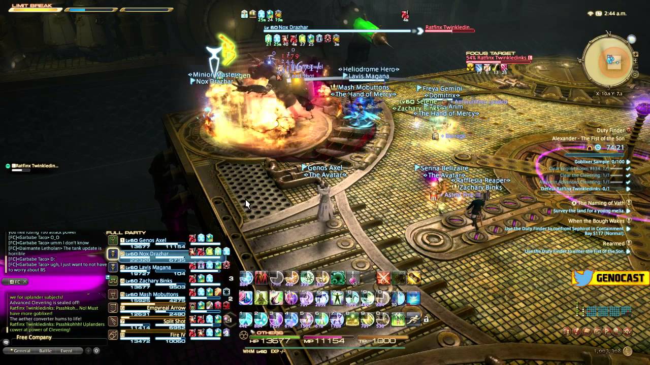 FFXIV Alexander Midas Turn 1 Normal - YouTube