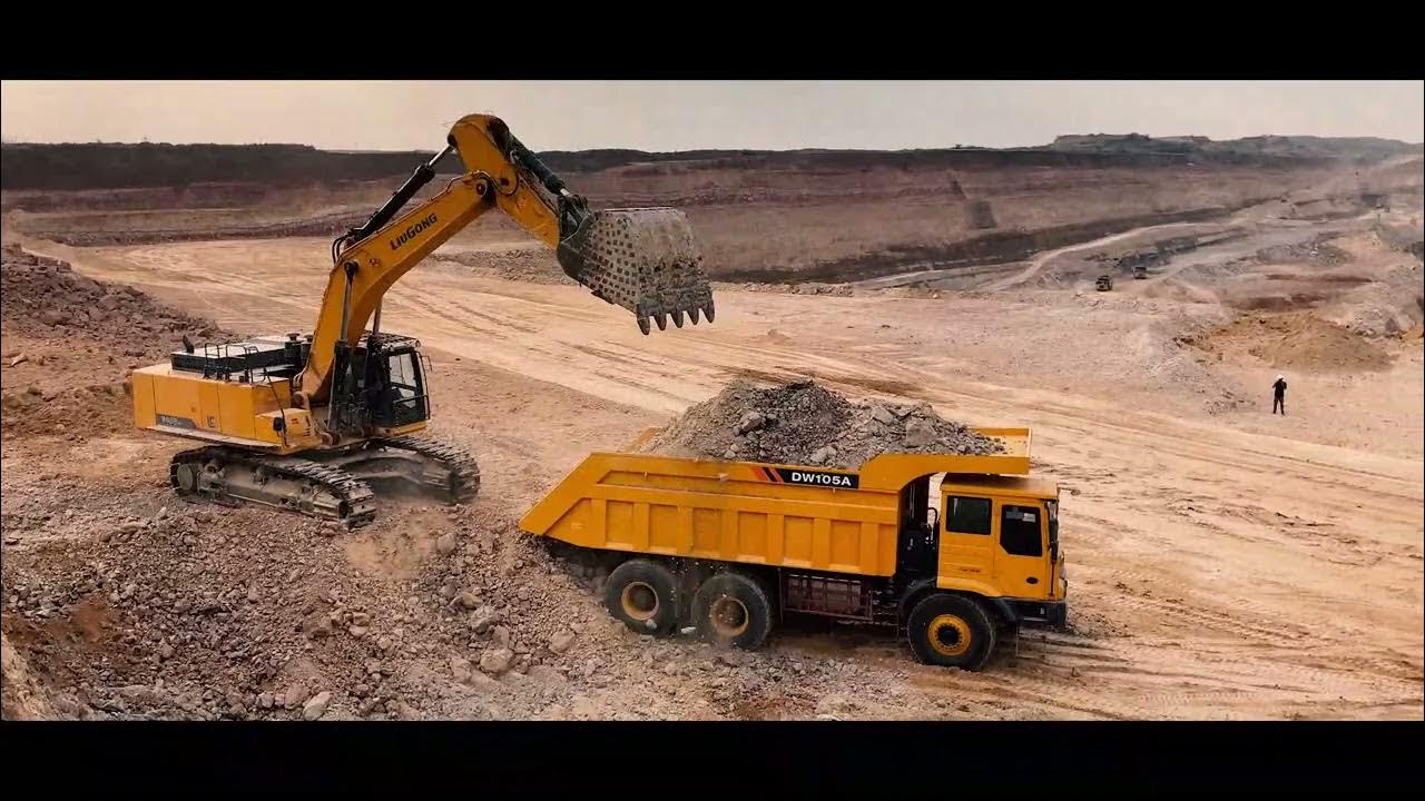 LiuGong DW105A WIDE BODY DUMP TRUCK - YouTube