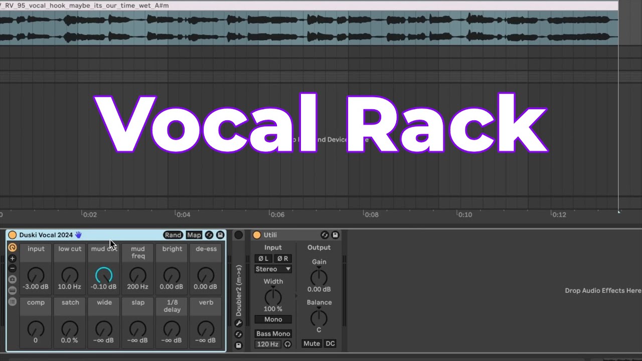 My Favorite Vocal Rack for Ableton - YouTube