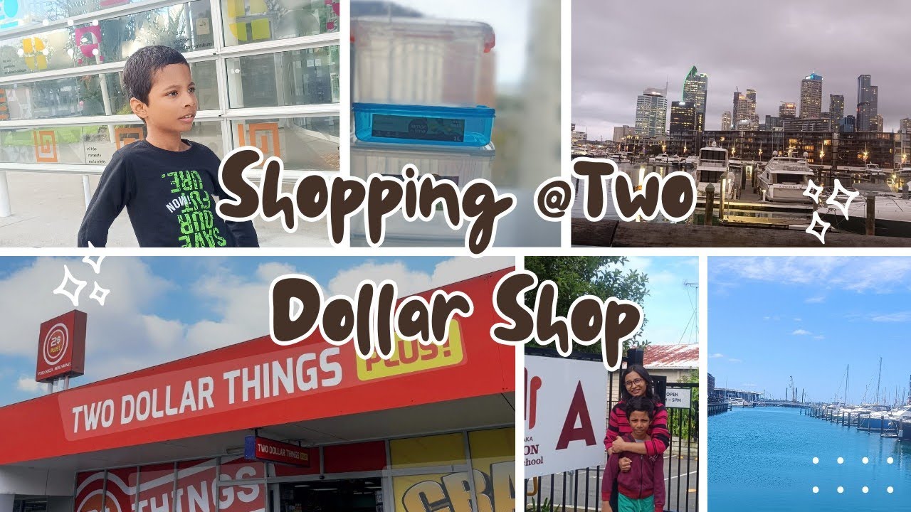 Shopping @ 2 dollar shop in New Zealand🇳🇿 - YouTube