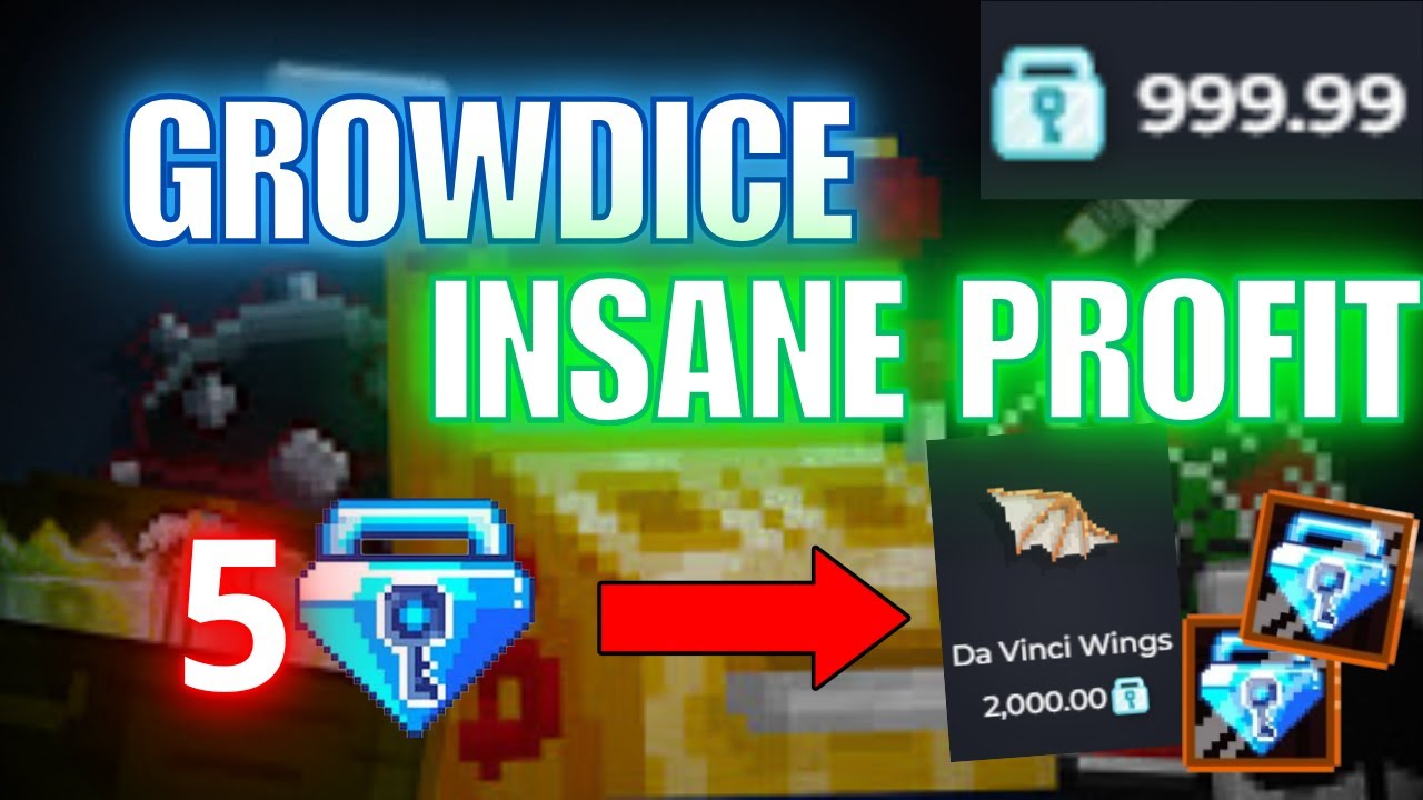 5 BGL BIG PROFIT | GrowDice Growtopia - YouTube