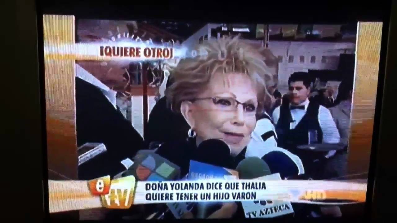 Thalia - Quiere un Niño - Escando TV - YouTube