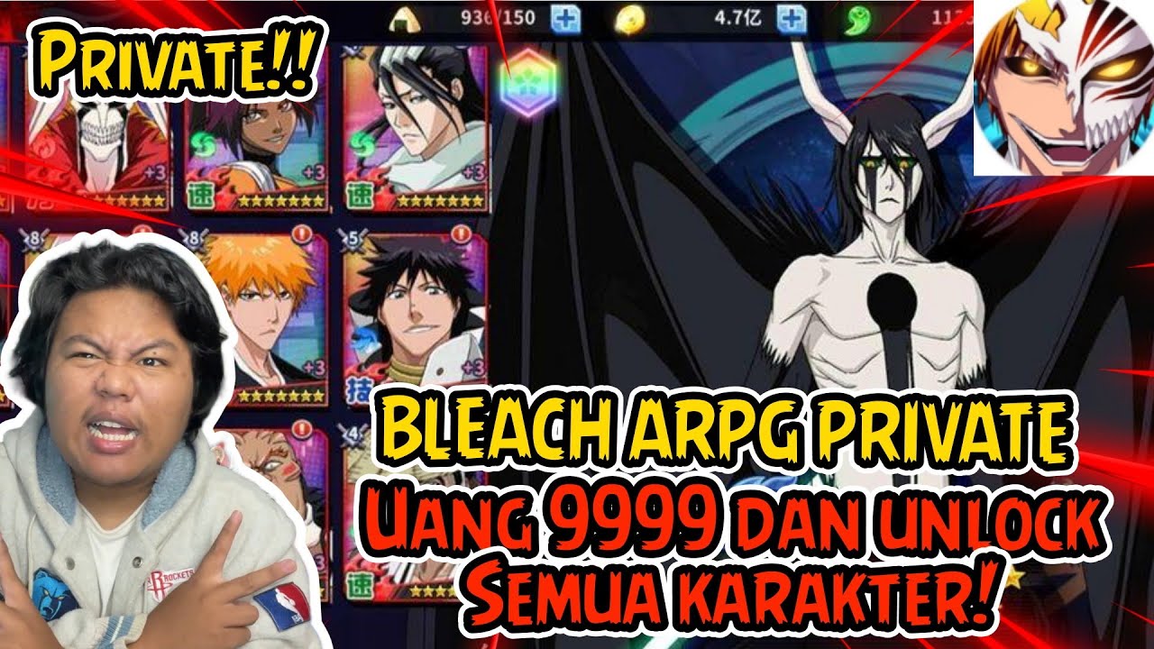 WAJIB KALIAN COBAIN GAME BLEACH SATU INI KEREN UDAH BUKA SEMUA KARAKTER ...