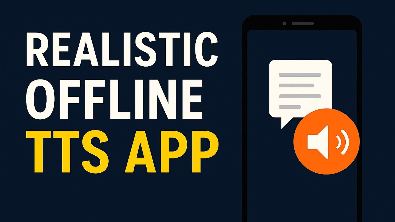 Realistic Offline TTS app - YouTube