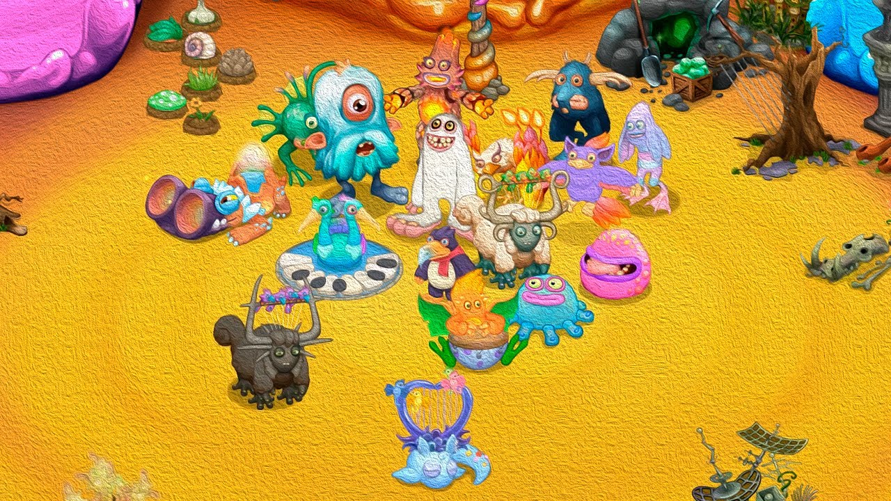 My Singing Monsters - Fire Oasis Concert - YouTube