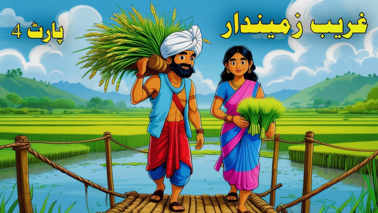 Aslam The poor farmer Story Part 4 | غریب زمیندار | Pashto Cartoon ...