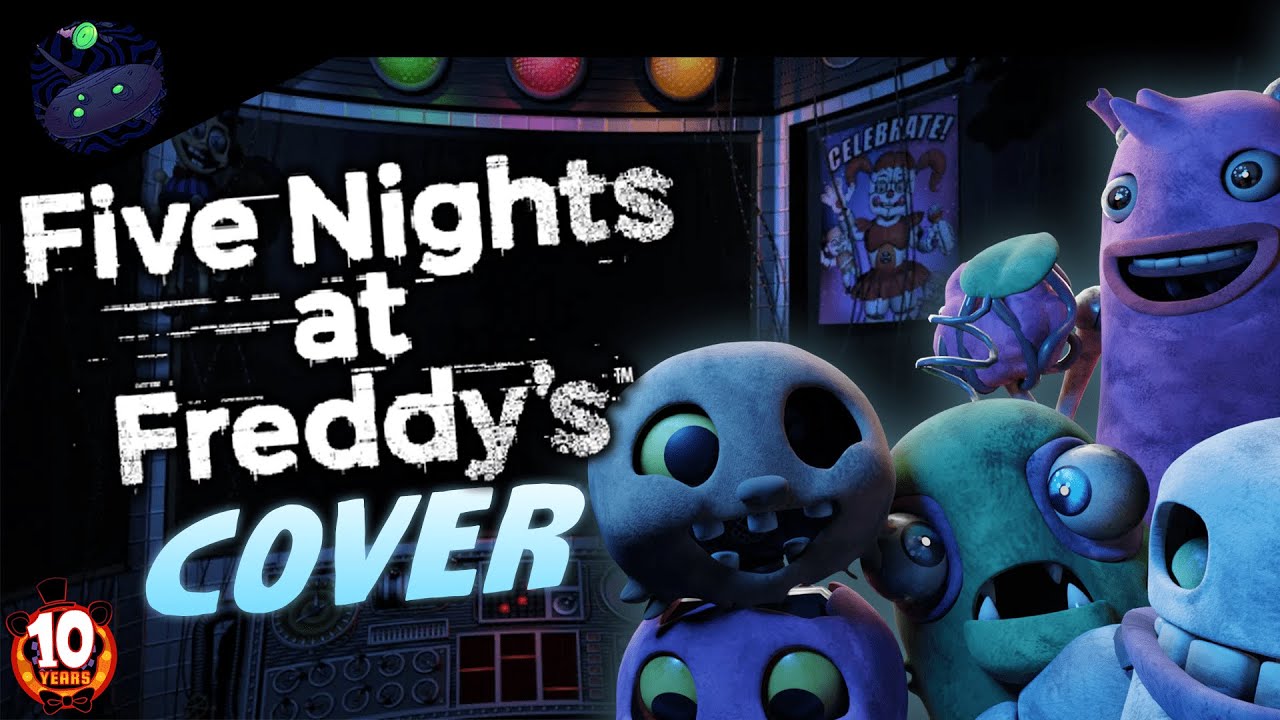 FNAF WORLD X MSM COVER || FNAF's 10'th ANNIVERSARY (FEAT. SLIMER & KAXI ...