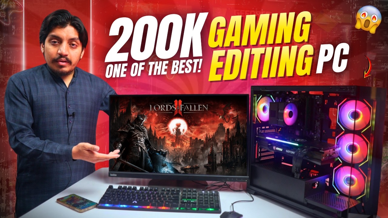Best 200K Gaming & Editing Pc With BENCHMARK's (Doctor PC) - YouTube