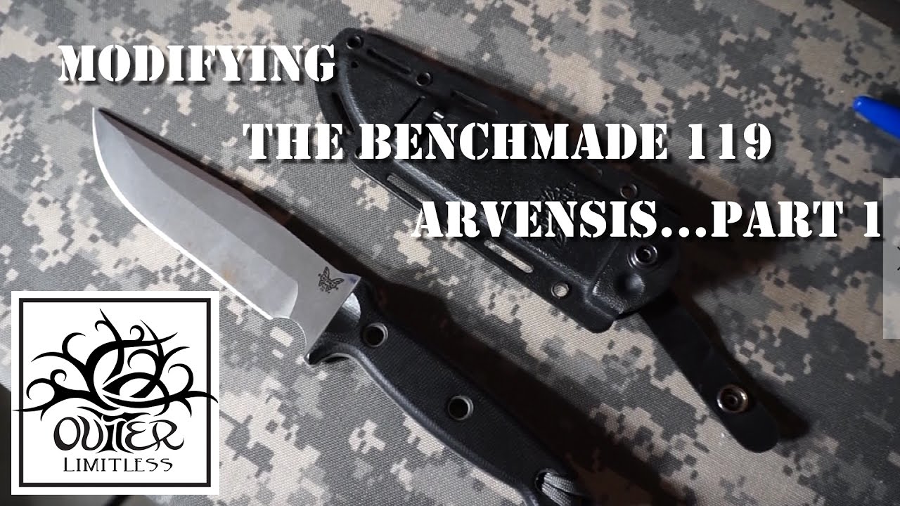 Part 1: Modifying the Benchmade 119 Arvensis - YouTube