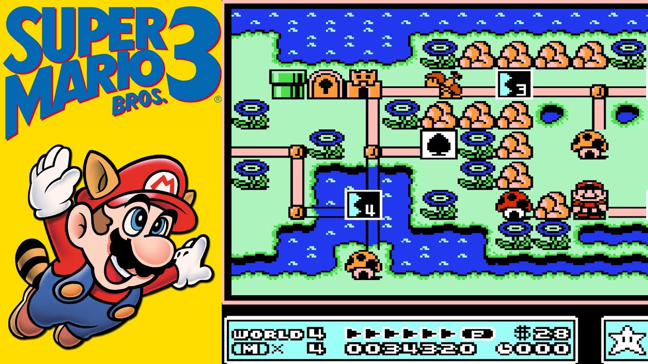 Super Mario Bros 3: JP Version: NES: Playthrough 4 - YouTube