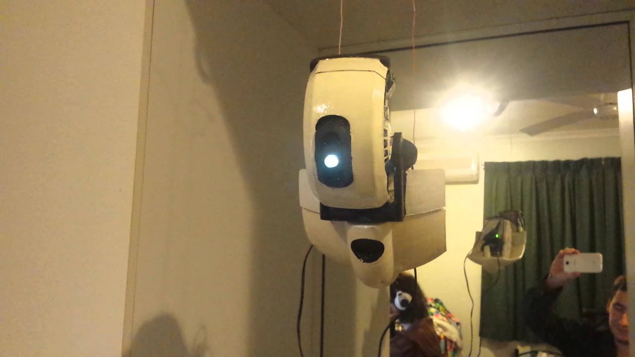 GLaDOS Speaks to me for the first time :) - YouTube