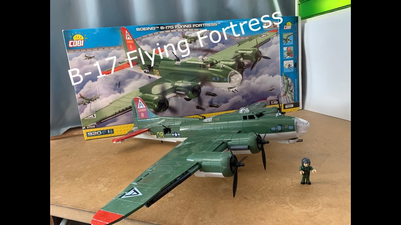 COBI® 5703 US Boeing B-17G Flying Fortress long-range bomber - YouTube